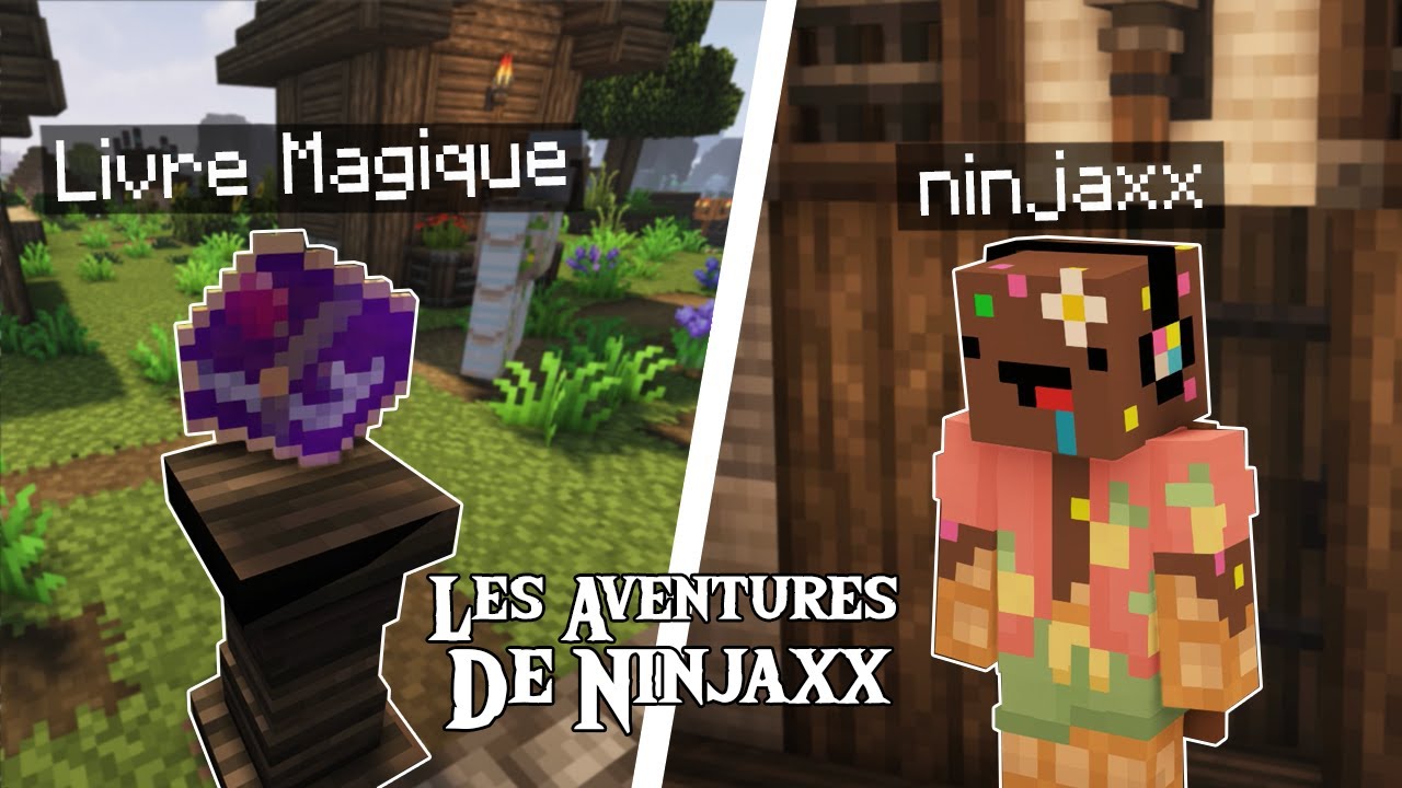 NINJAXX DOIT SAUVER MINECRAFT - Les Aventures de Ninjaxx #1 - YouTube