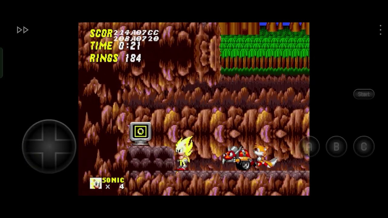 sonic 2 rms edition rock world zone - YouTube