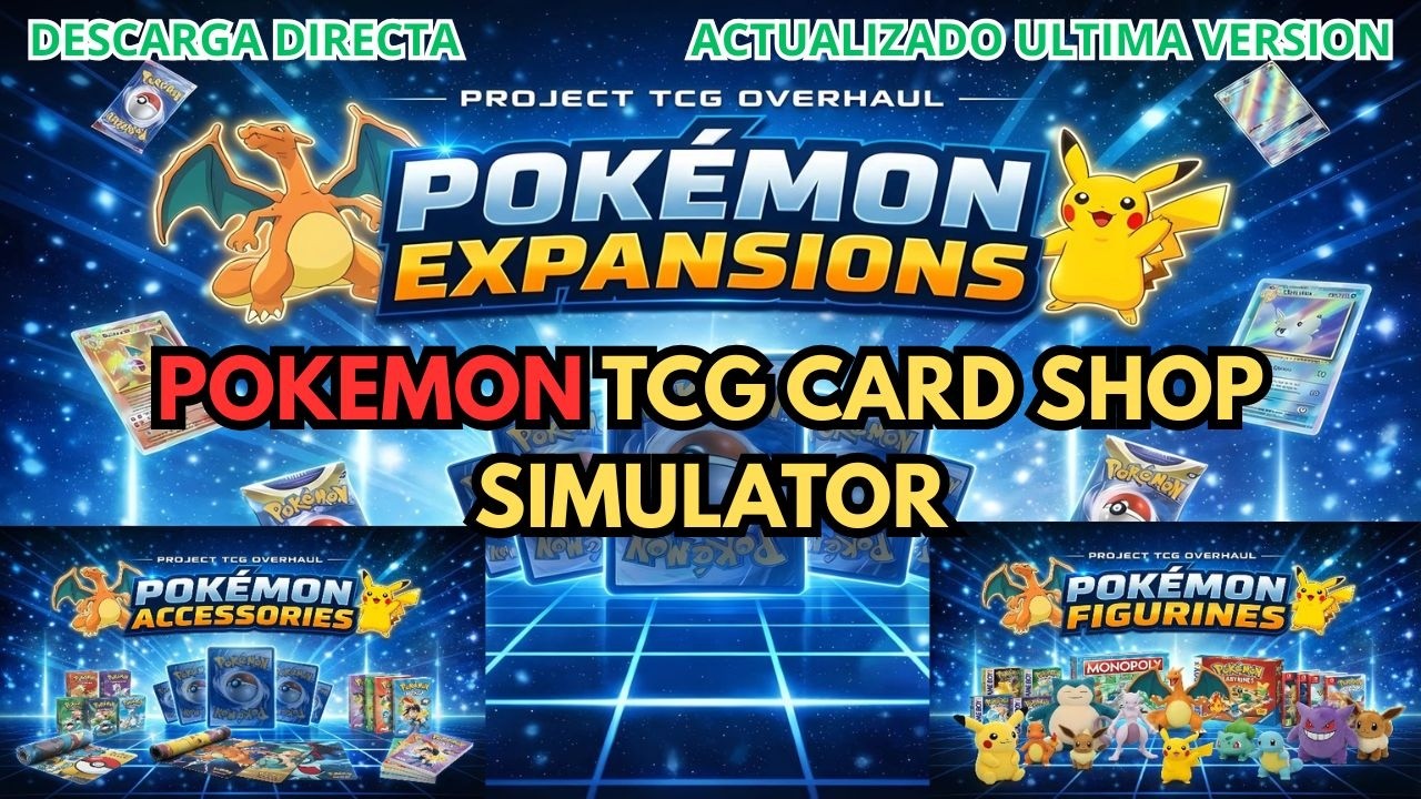 🃏 MOD POKÉMON para TCG Card Shop Simulator ️ Compatible con la Última ...