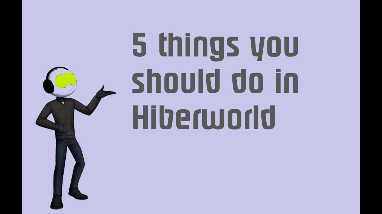 Another 5 things to do in Hiberworld - YouTube