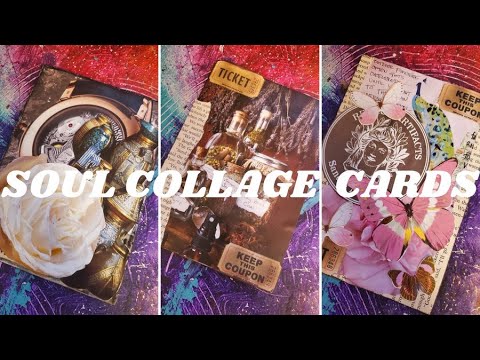 LET'S DO SOME SOUL COLLAGE CARDS - YouTube