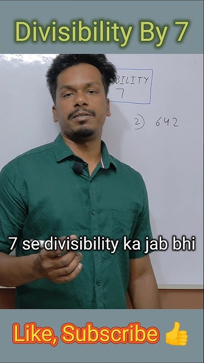 Divisibility by 7 #tricks #youtubeshorts #shorts - YouTube
