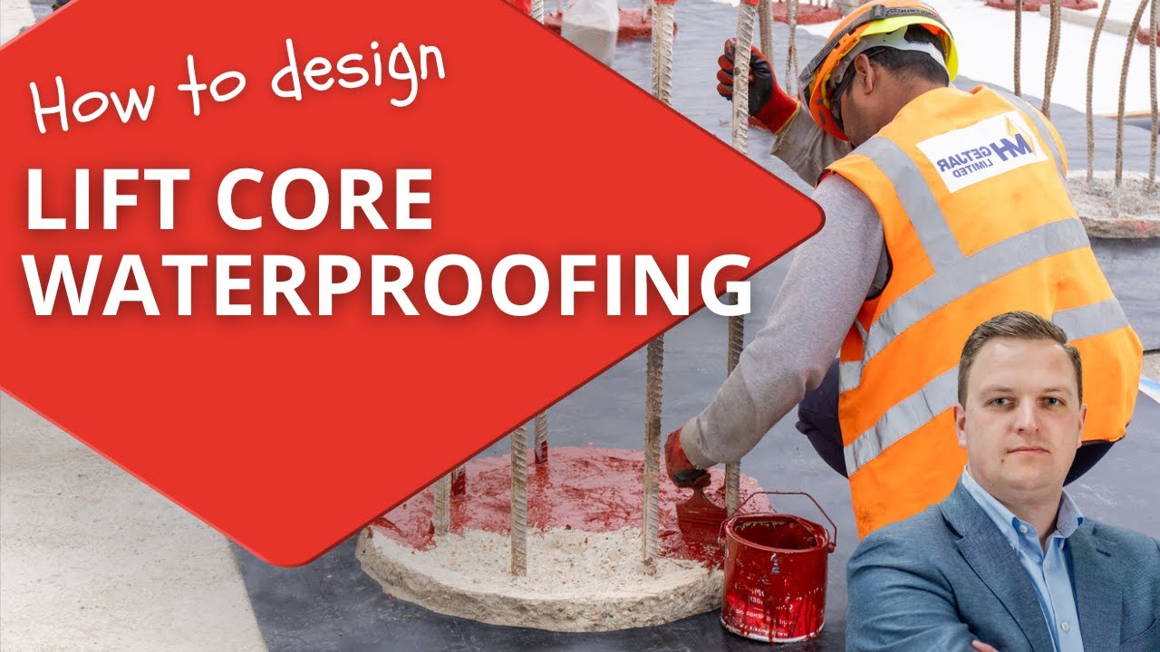 How to Design Lift Core Waterproofing - YouTube