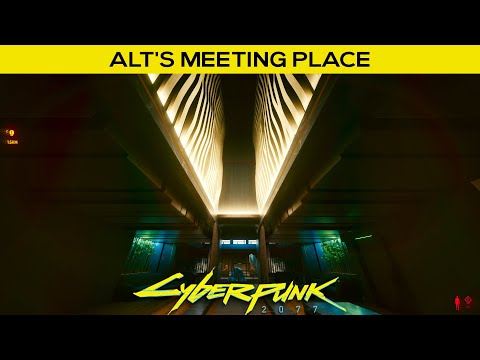 Alt's Cyberspace meeting place - Cyberpunk 2077