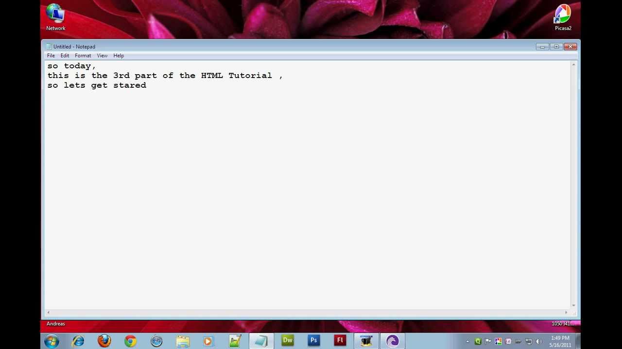 Html Tutorial 3 Adding Lines Line Breaks And Aligns To Your Website Youtube 6255