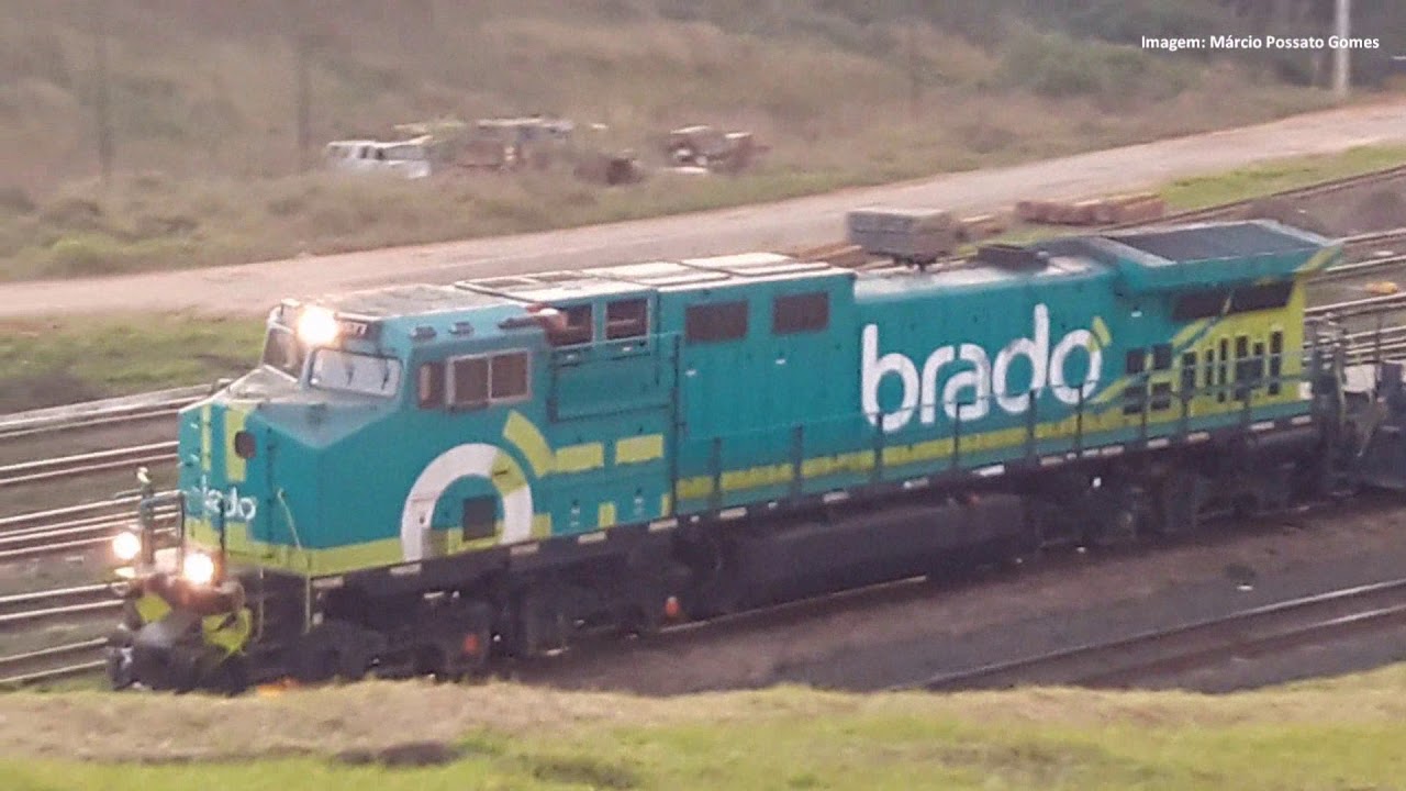 HD - Trem da Brado - Terminal Ferroviário de Ponta Grossa - PR - YouTube