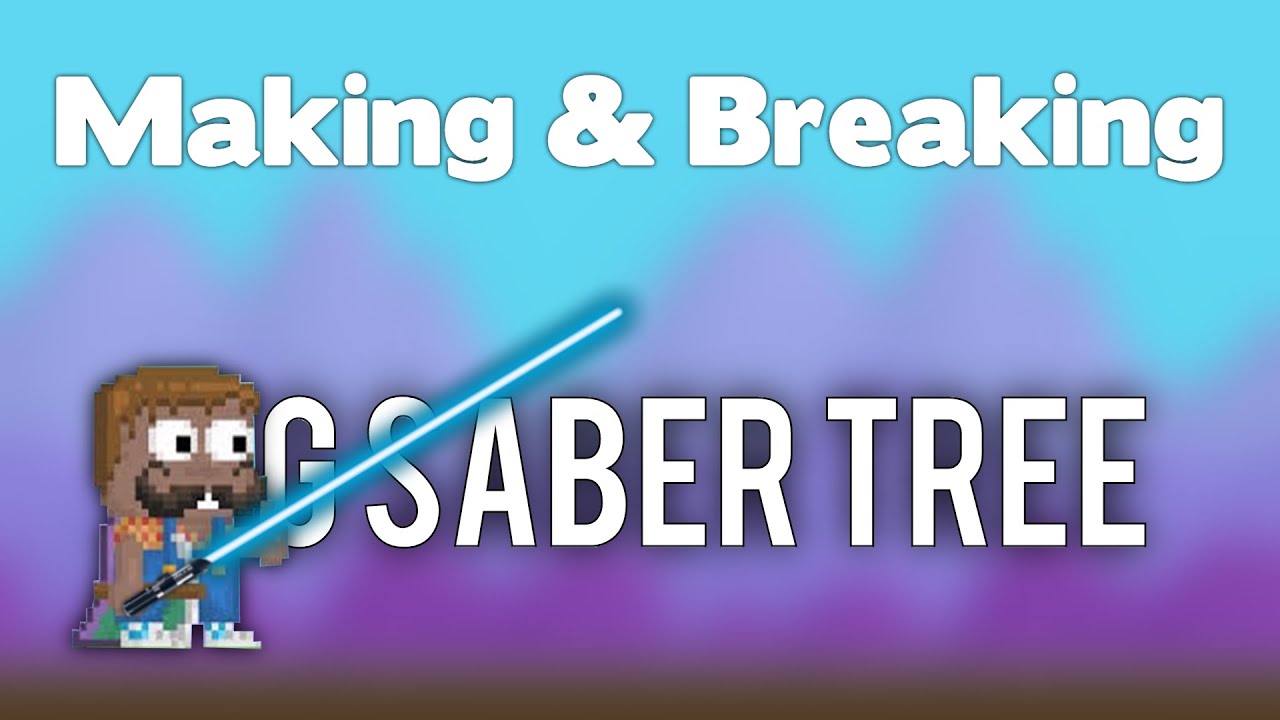 Splicing And Breaking Saber Tree│Growtopia - YouTube