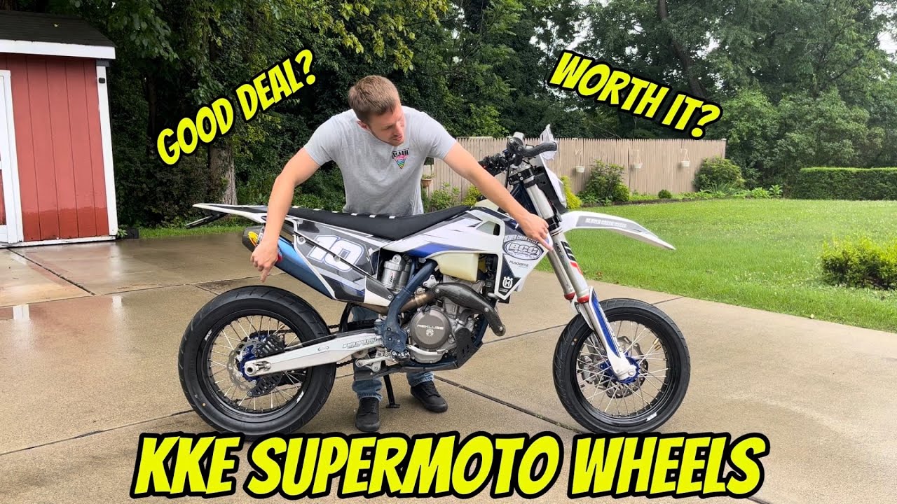 Review - KKE Wheels - Are these Budget Friendly Supermoto Wheels Worth ...