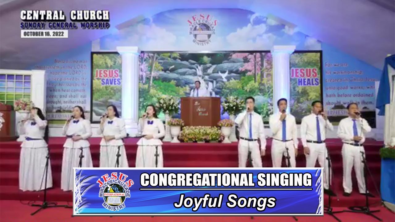 JMCIM | Congregational Singing | Joyful Songs | October 16, 2022 - YouTube