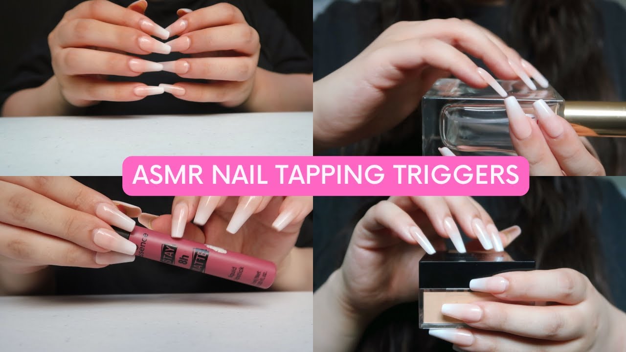 Asmr Satisfying Nail Tapping Triggers Compilation Asmrlongnails