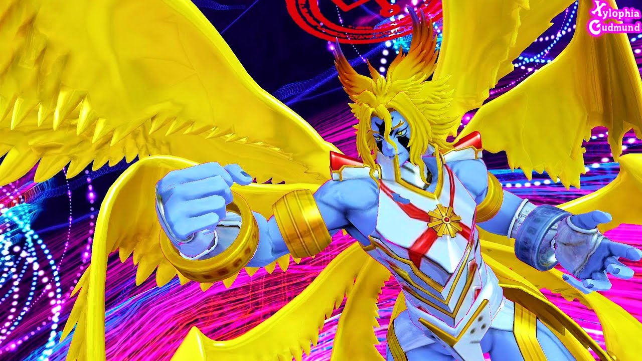 『Xylophia Gudmund』 LucemonLarva Lucemon LucemonChaosMode to Lucemon X ...
