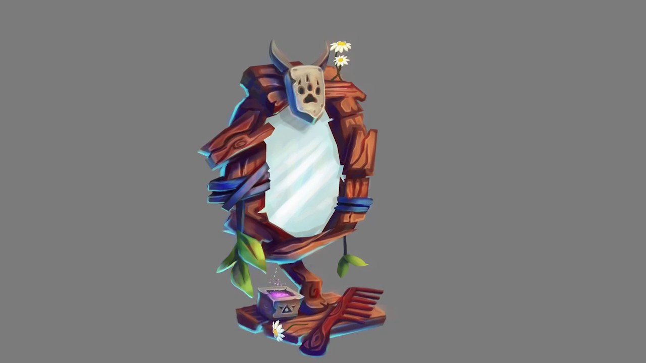 Mirror Digital Painting Process - YouTube