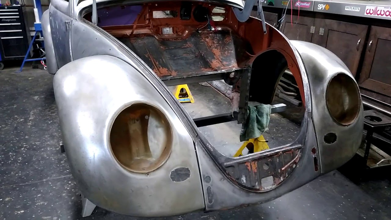 1958 Mid Engine V8 Beetle V8 Stealth Beetle video 3 - YouTube