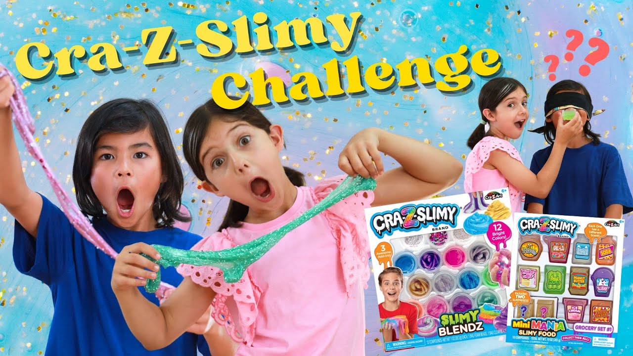 Guess the Smell? Ultimate Slime Challenge with Cra-Z-Slimy - YouTube