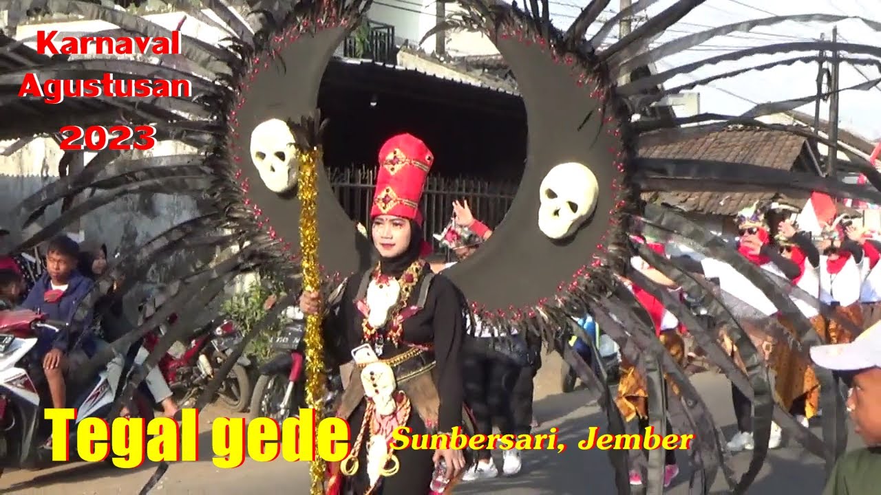 Karnaval 17 Agustus 2023 Lucu Kreatif || Tegal gede, Sumbersari, Jember ...