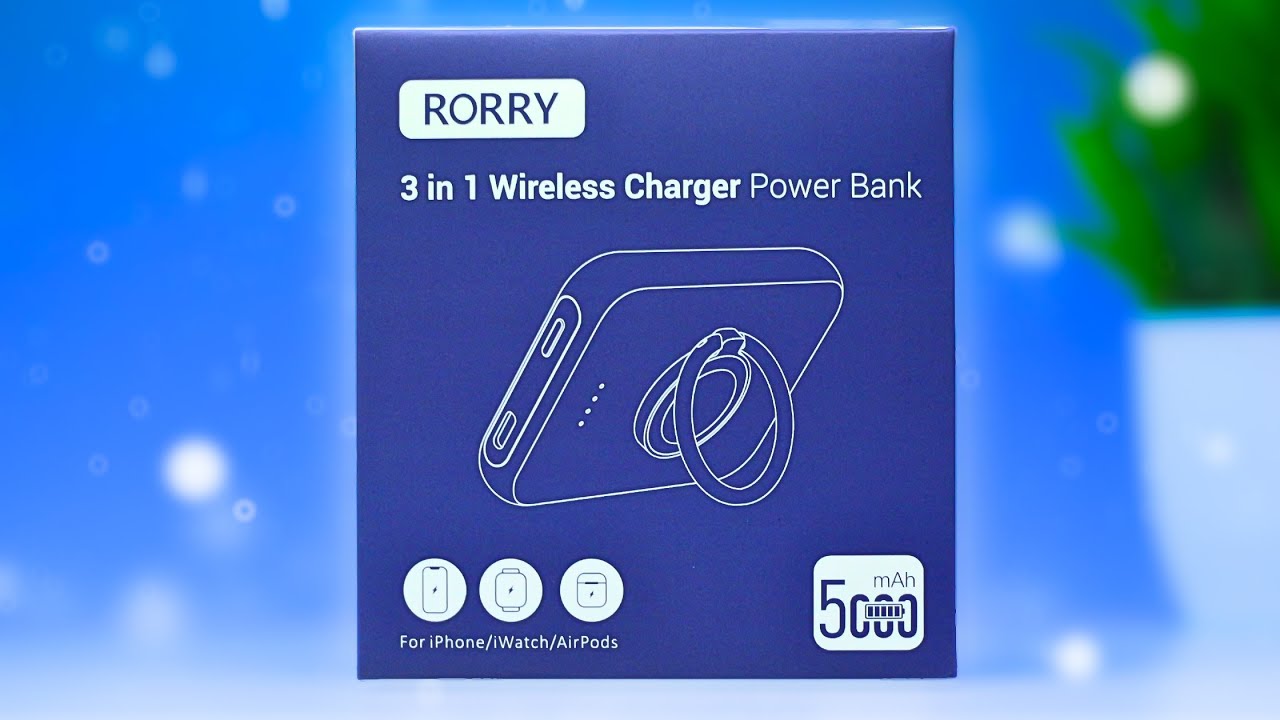 RORRY Wireless Power Bank Unboxing - YouTube
