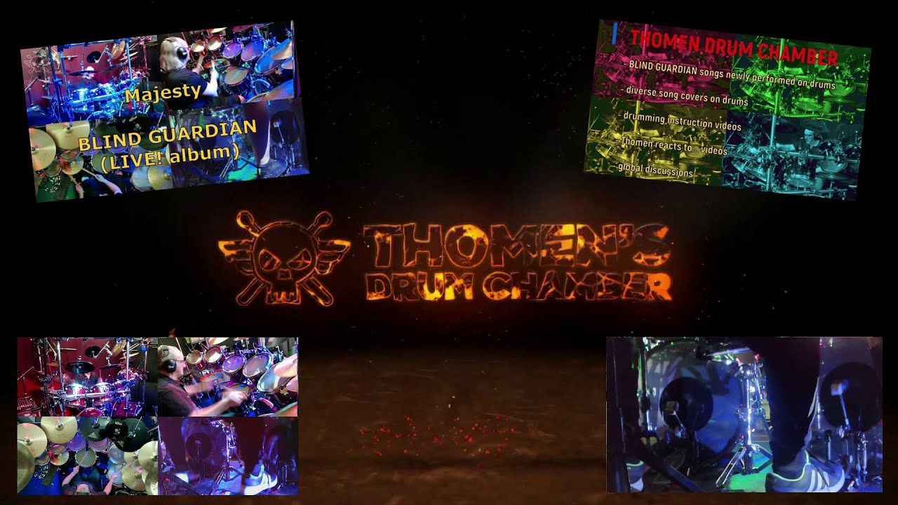 Majesty - Blind Guardian / Thomen Stauch (ThomenDrumChamber) drum cover ...