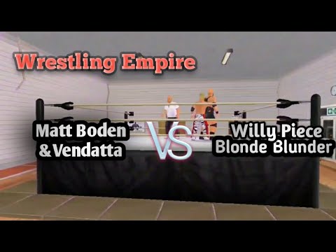 Matt Boden VS Blonde Blunder Match WWE - YouTube