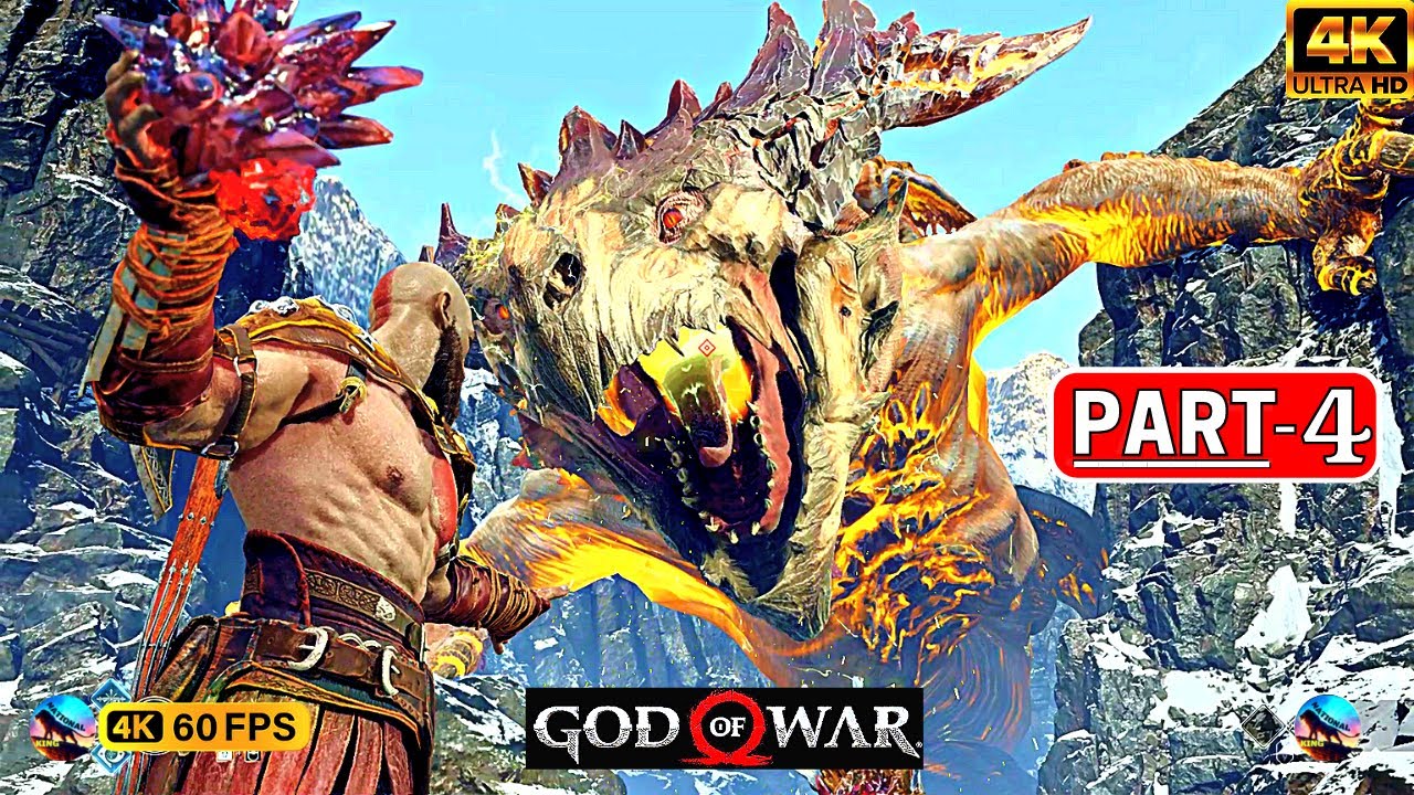 GOD OF WAR PC Gameplay Walkthrough Part 4 [4K 60FPS PC] - No Commentary ...