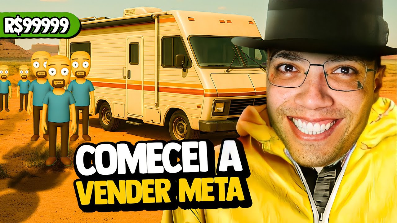 VIRAMOS O WALTER WHITE! Começamos a produzir META kkkkk 🔬💰 - YouTube