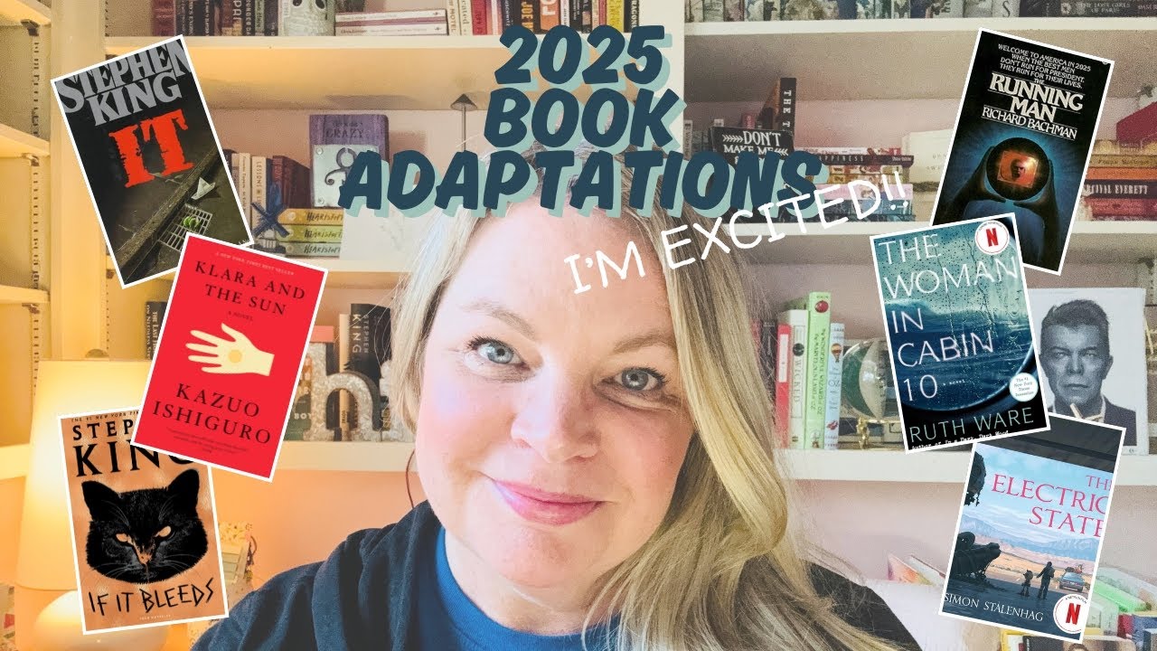 I'm excited about these book to movie adaptations! - YouTube