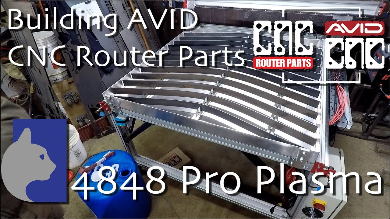 Avid / CNC Router Parts Pro CNC Plasma 4848 Table Build - YouTube