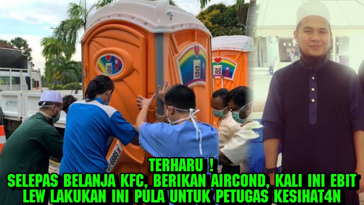 TERHARU ! Selepas Belanja KFC, Berikan Aircond, Ebit Lew Lakukan Ini ...