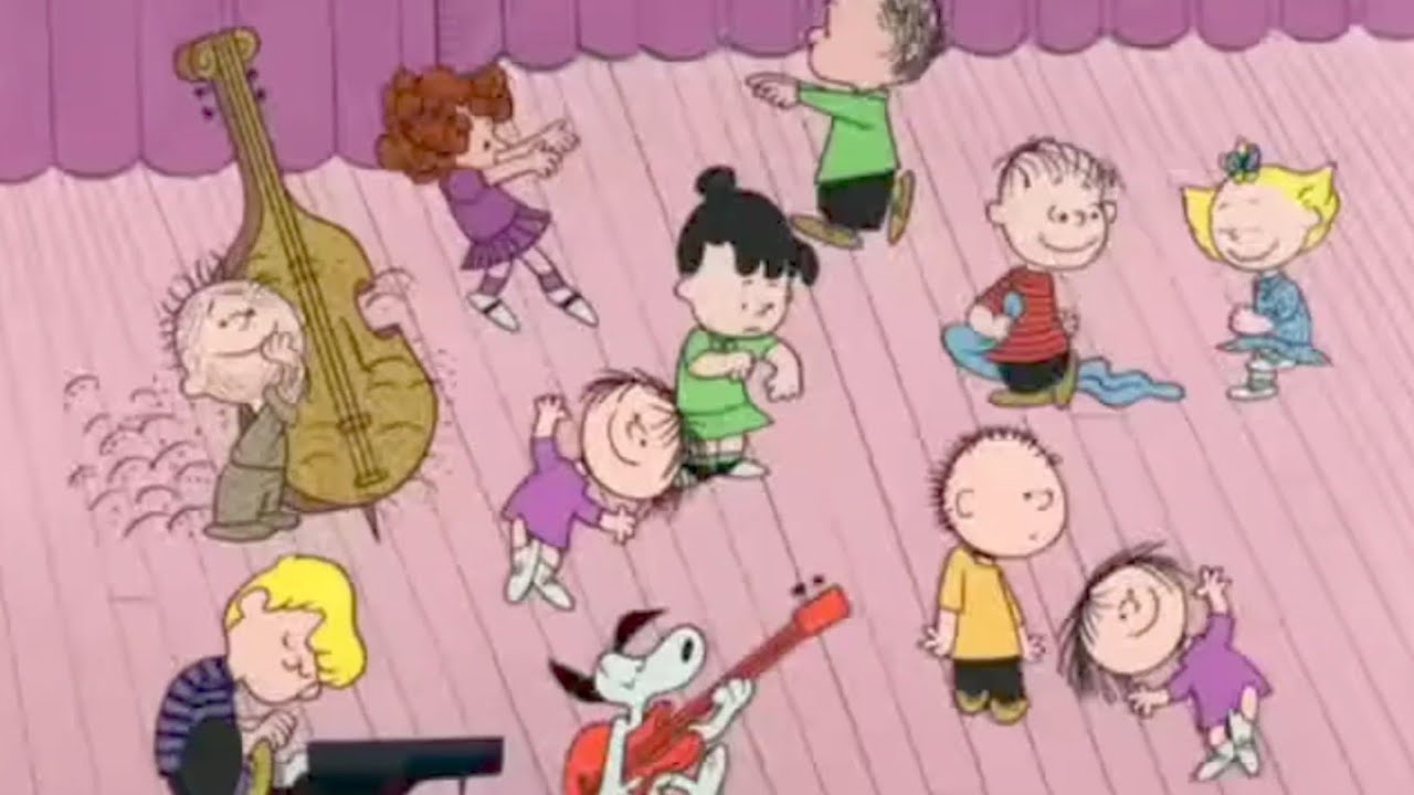 Peanuts Gang singing "Dancing In The Moonlight" by Toploader - YouTube