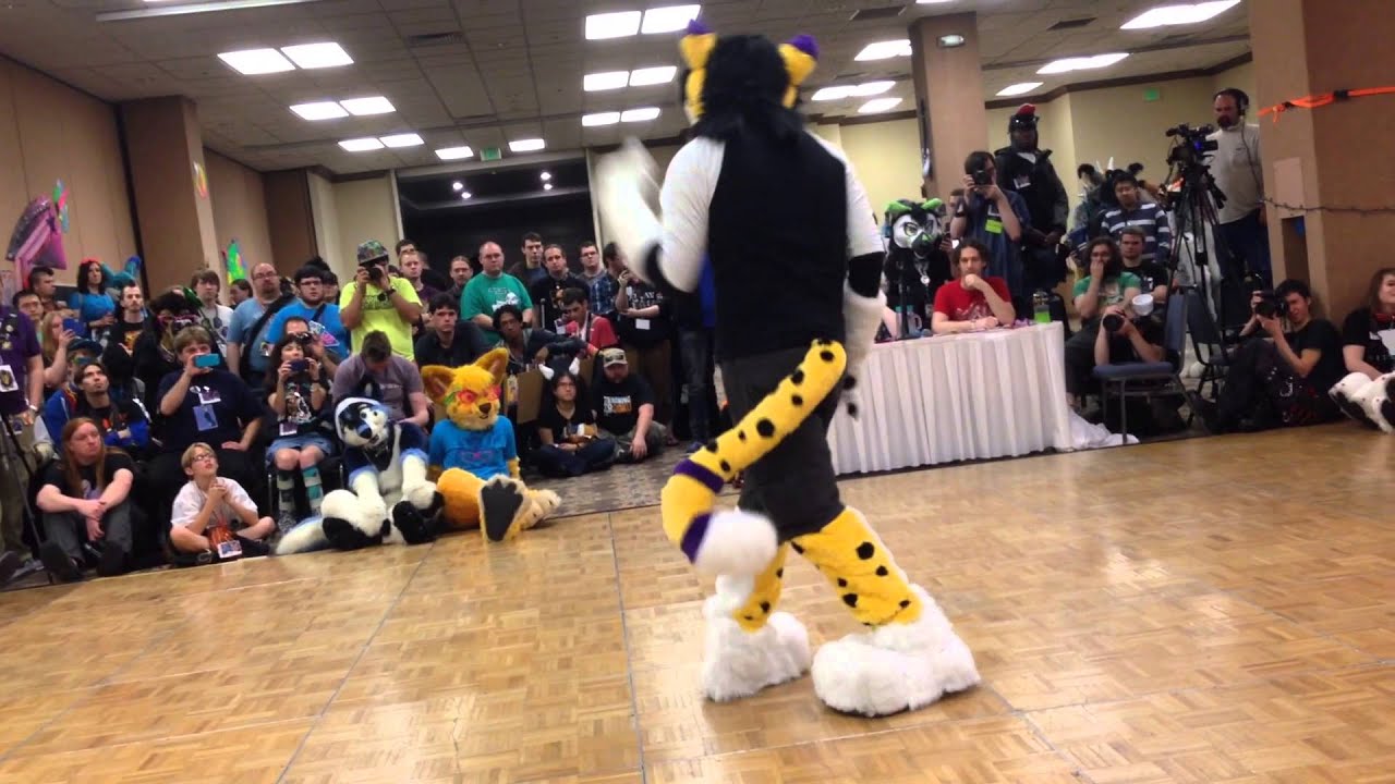 Biggest Little Fur Con 2014 Fursuit Dance Competition -19- Jei Cheetah ...
