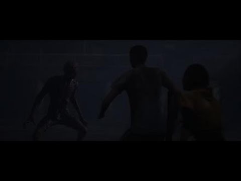 The Quarry: Dylan protects Kaitlyn from werewolf Emma - YouTube
