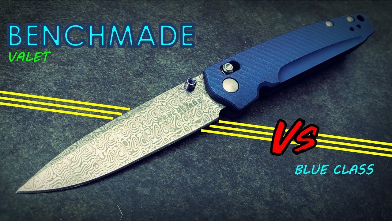 Blue Class vs Gold Class, Benchmade Valet vs Valet - YouTube