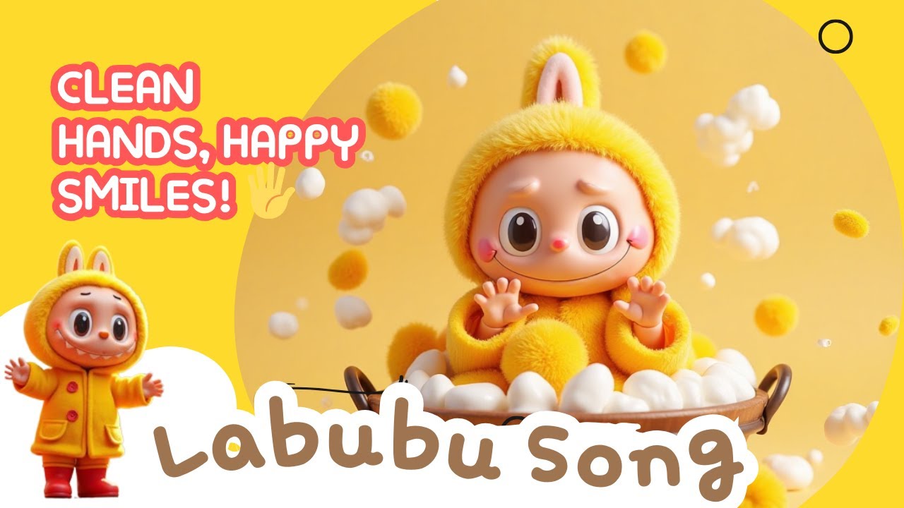 Labubu Song - Clean Hands, Happy Smiles! 🖐️🧼 | Kids Songs and Nursery ...