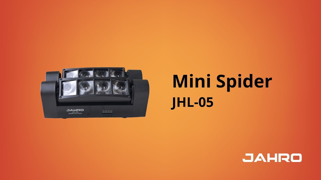 JHL 05 - Mini Spider RGBW - YouTube