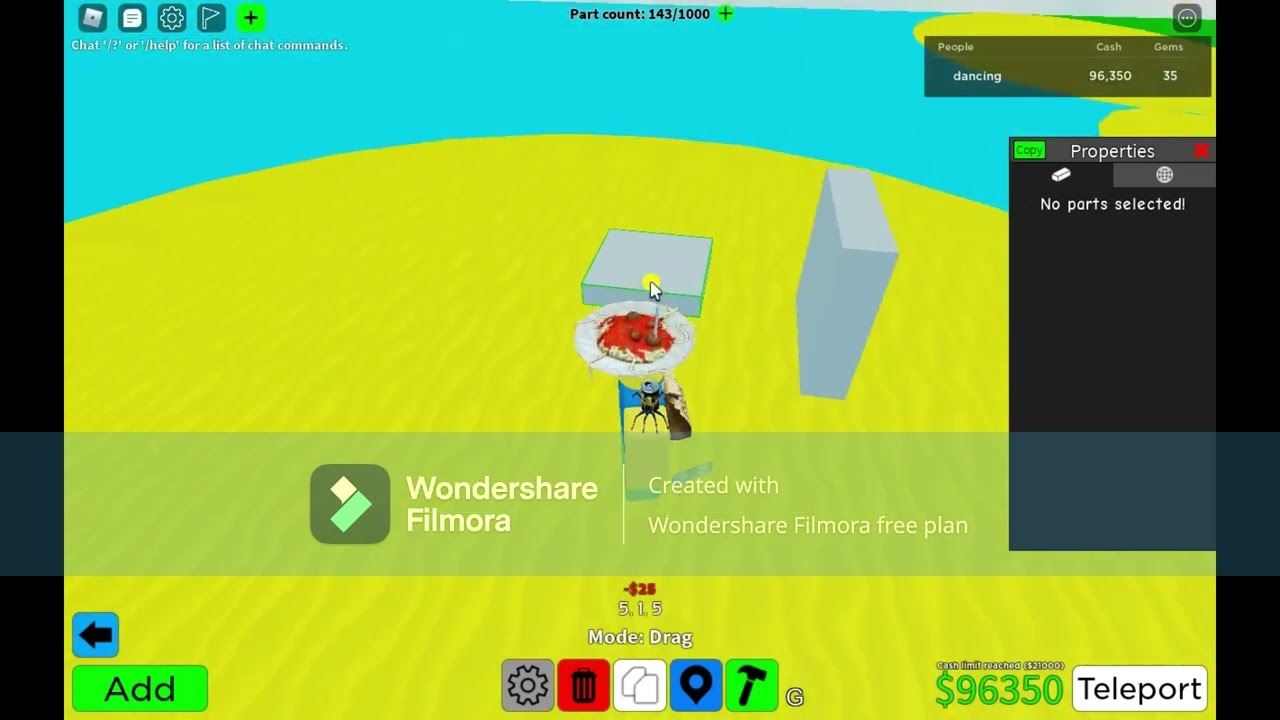 Obby creator fling push block bug - YouTube