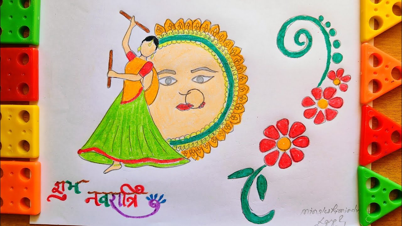 Navratri Special Drawing by @MinakshiMindview - YouTube