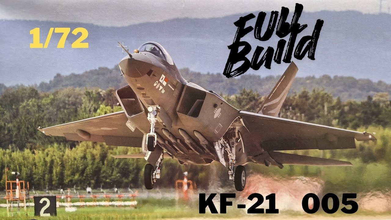 Academy KF-21 Boramae 005 build 1/72 - YouTube
