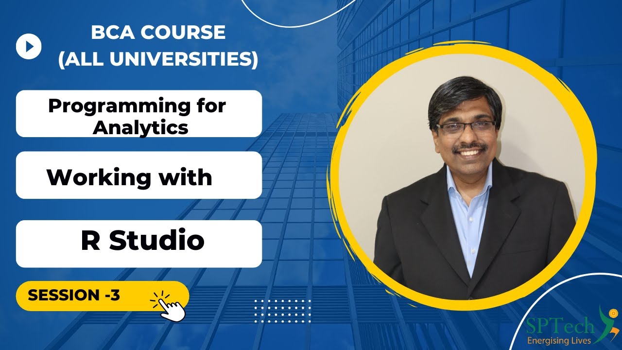 Programming for Analytics- Working with R Studio - YouTube