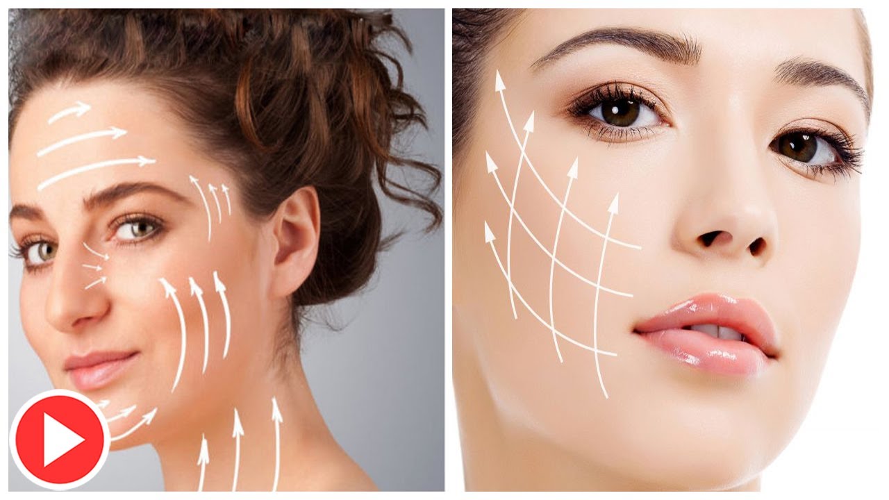 4 Tips to Smooth and Lift Sagging Cheeks - YouTube