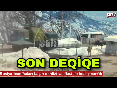 Rusiya hərbi texnikasını Qarabağdan çıxarır - ANBAAN VİDEO