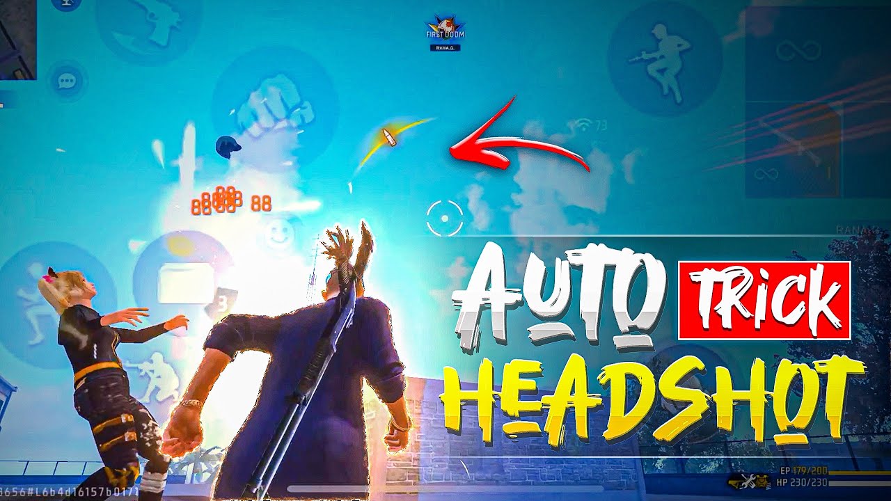 AUTO HEADSHOT TRICK 🔥 FREE FIRE MAX - YouTube