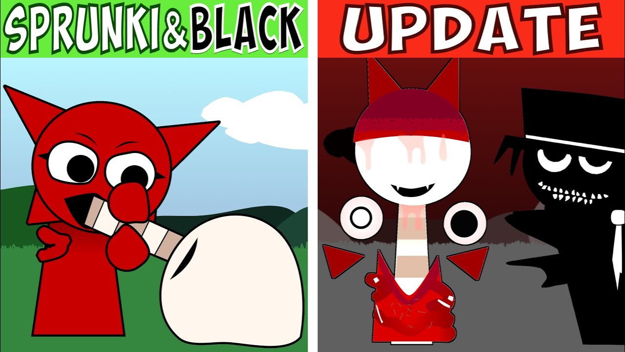 Incredibox Sprunki Retake UPDATE But All is so SCARY for a BLACK - YouTube