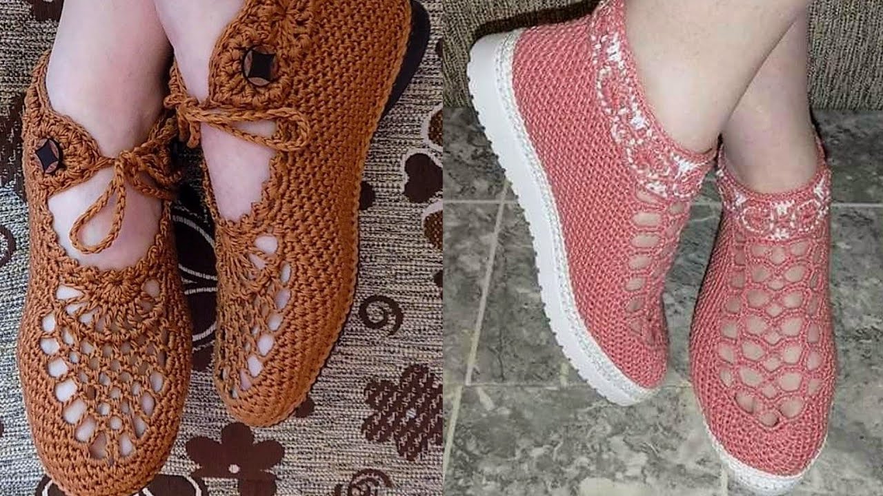 Latest and Attractive free Crochet Footer Collection patterns - YouTube