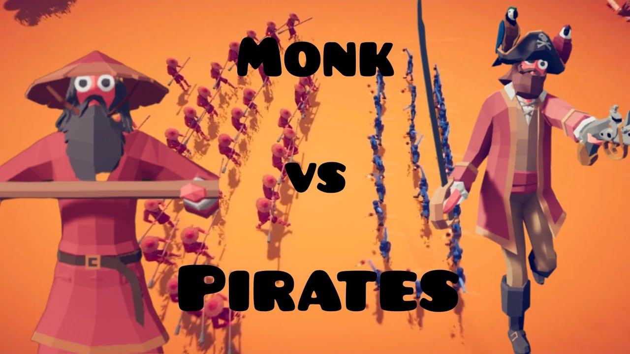 TABS : FIGHT - MONK VS PIRATES | LEGEND BATTLE - YouTube