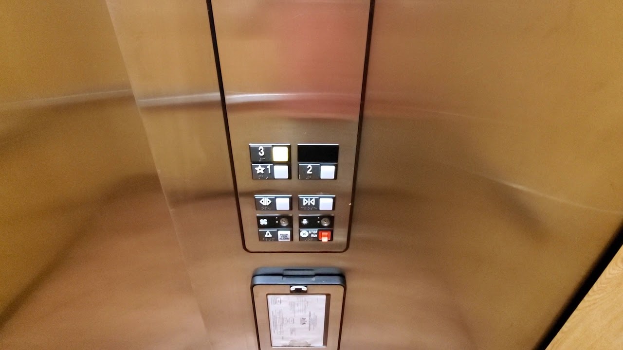 Otis Hydraulic Elevator - Sleep Inn - Carlisle, PA. - YouTube