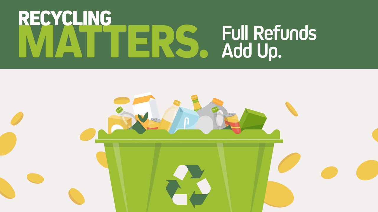 Recycling Matters. Full Refunds Add Up. - YouTube