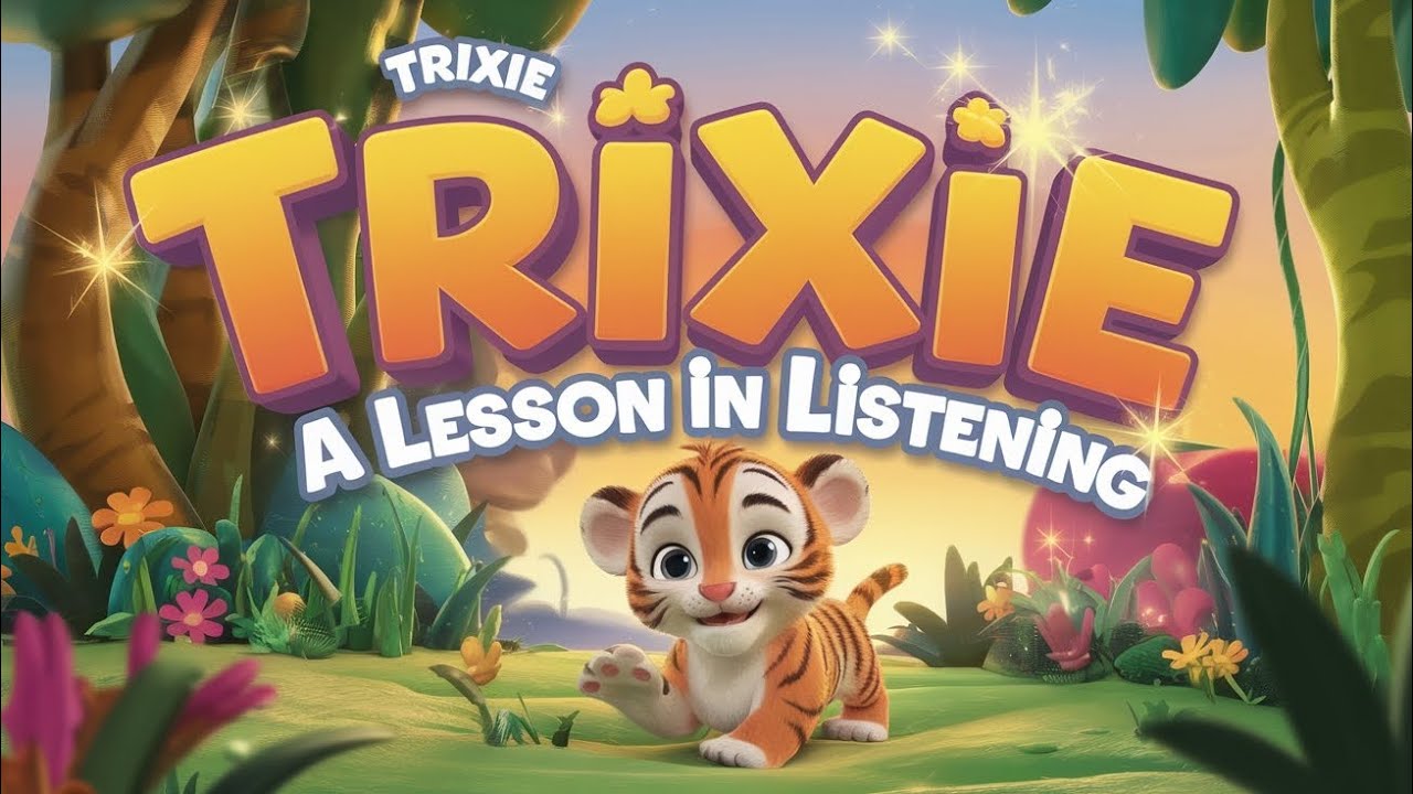 Trixie the Tiger Cub: BedtimeStory Teaching Kids to Listen to ...