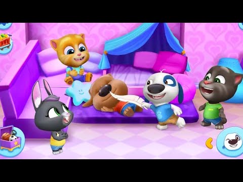 Talking Tom swimming with friends) HD gameplay 1080p #talkingfriends ...