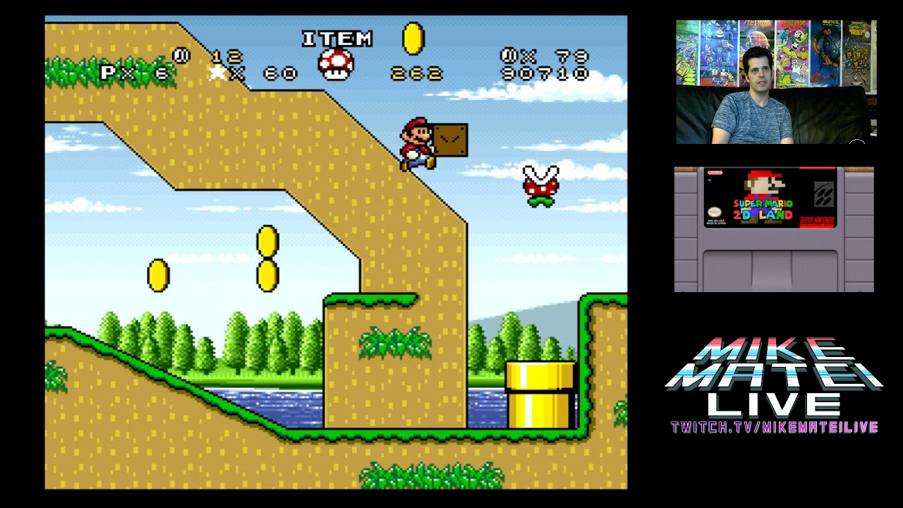 Super Mario 2D Land [mod] Mike Matei Live - YouTube