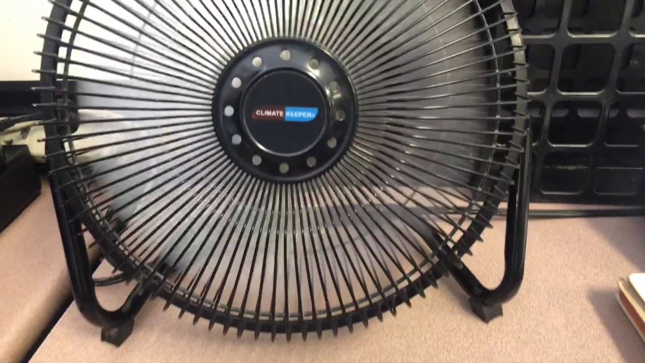 2013 Climate keeper HV-9 Fan - YouTube