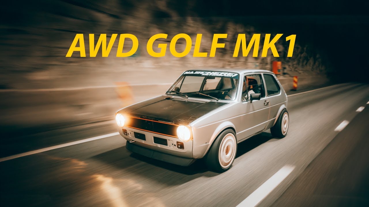 AWD Golf Mk1 on the road in Mexico - YouTube